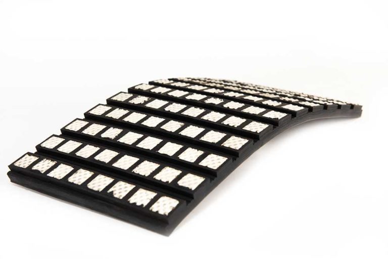 Diamond Pattern Rubber Pulley Lagging Strip 200mm/220mm width