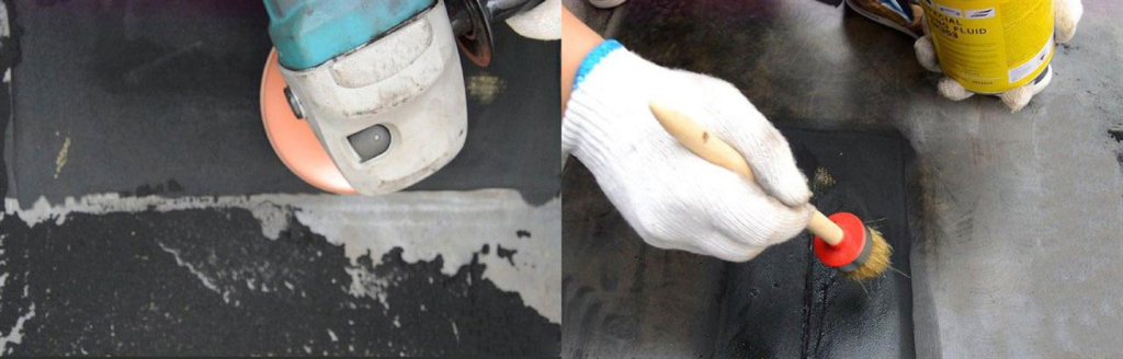 How to use the conveyor belt repair strip to repair damaged conveyor belt?