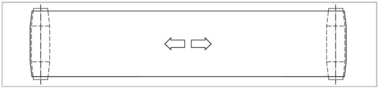 Guidelines for tracking conveyor belts